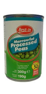 Buy Best-One Marrowfat Processed Peas 300 g in Nigeria | Canned Beans ...