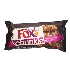 Buy Fox's Chunkie Extremely Chocolatey Fruit & Nut Cookies 175 g in ...