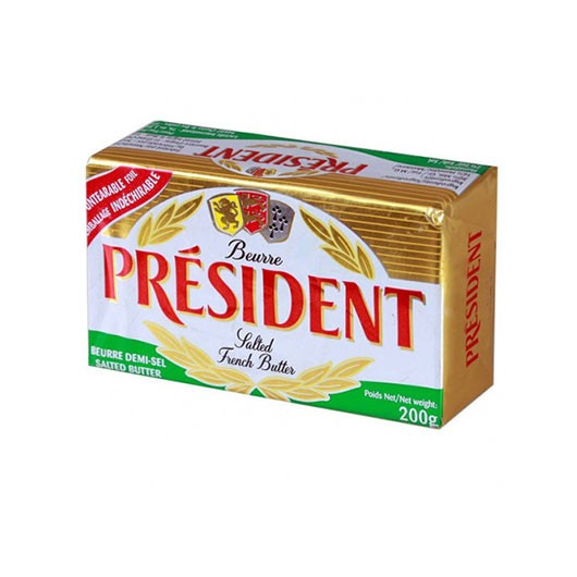 Buy President Butter Salted 200 g in Nigeria | Butter & Margarine ...