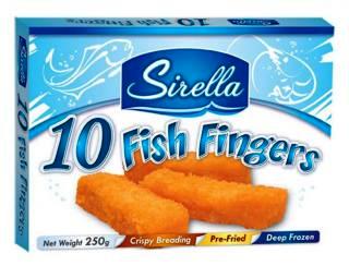 Buy Sirella Fish Fingers 250 g x10 in Nigeria | Sea Food | Supermart.ng ...