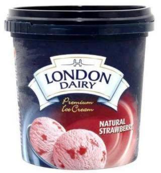 Buy London Dairy Natural Strawberry 500 ml in Nigeria | Ice Cream ...