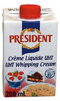 Buy President Whipping Cream 200 g in Nigeria | Cooking & Whipping ...