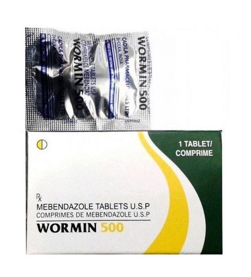 Buy Wormin 500 1 Tablet in Nigeria | Stomach & Bowel | Supermart.ng ...