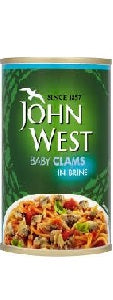 Buy John West Baby Clams In Brine 280 g in Nigeria | Canned Fish & Meat ...