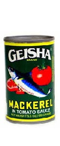 Buy Geisha Mackerel In Tomato Sauce 155 g x50 x5 in Nigeria | Canned ...