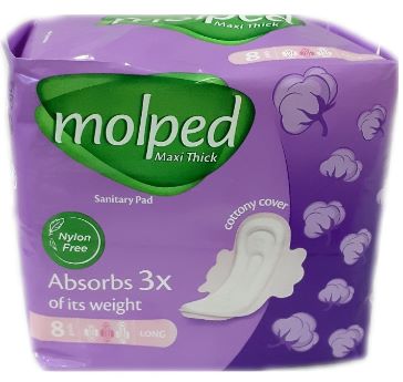 Buy Molped Sanitary Pad Maxi Thick Long x8 in Nigeria | Feminine Care ...