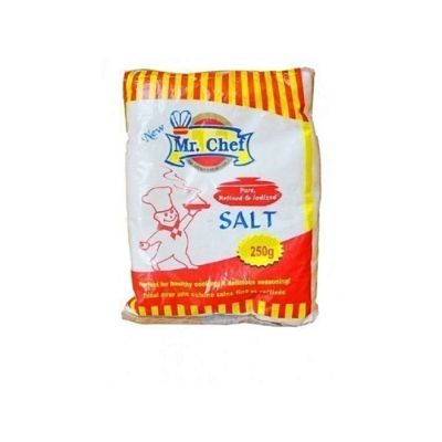 Buy Mr Chef Iodised Salt Sachet 250 g x2 in Nigeria | Salt & Spices ...