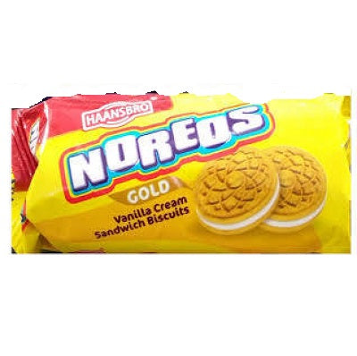 Buy Haansbro Noreos Gold Vanilla Cream Biscuits 56 g in Nigeria ...