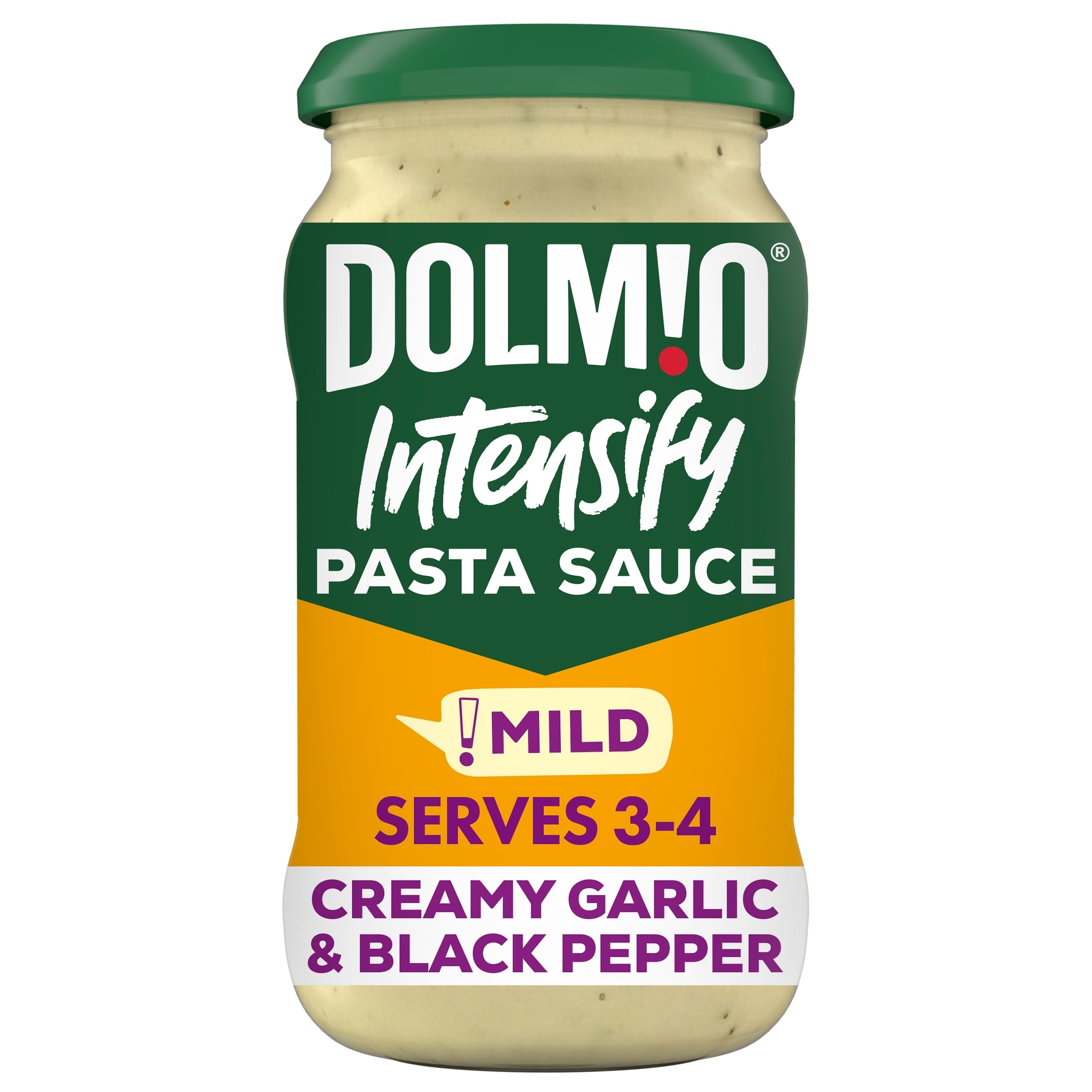 Buy Dolmio Intensify Creamy Garlic & Black Pepper Sauce 390 g in ...