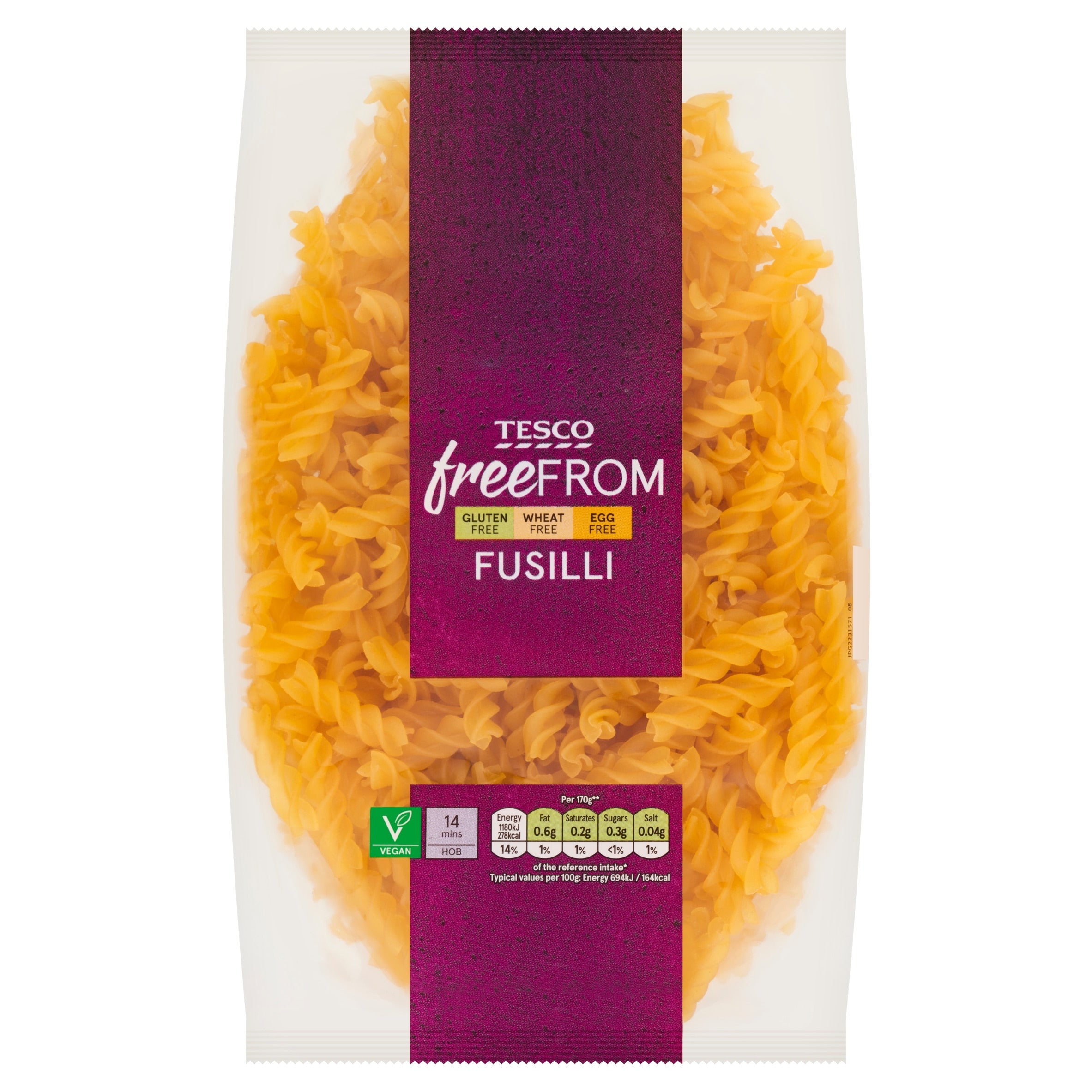 Buy Tesco Free From Fusilli 500 g in Nigeria | Rice, Pasta & Noodles ...
