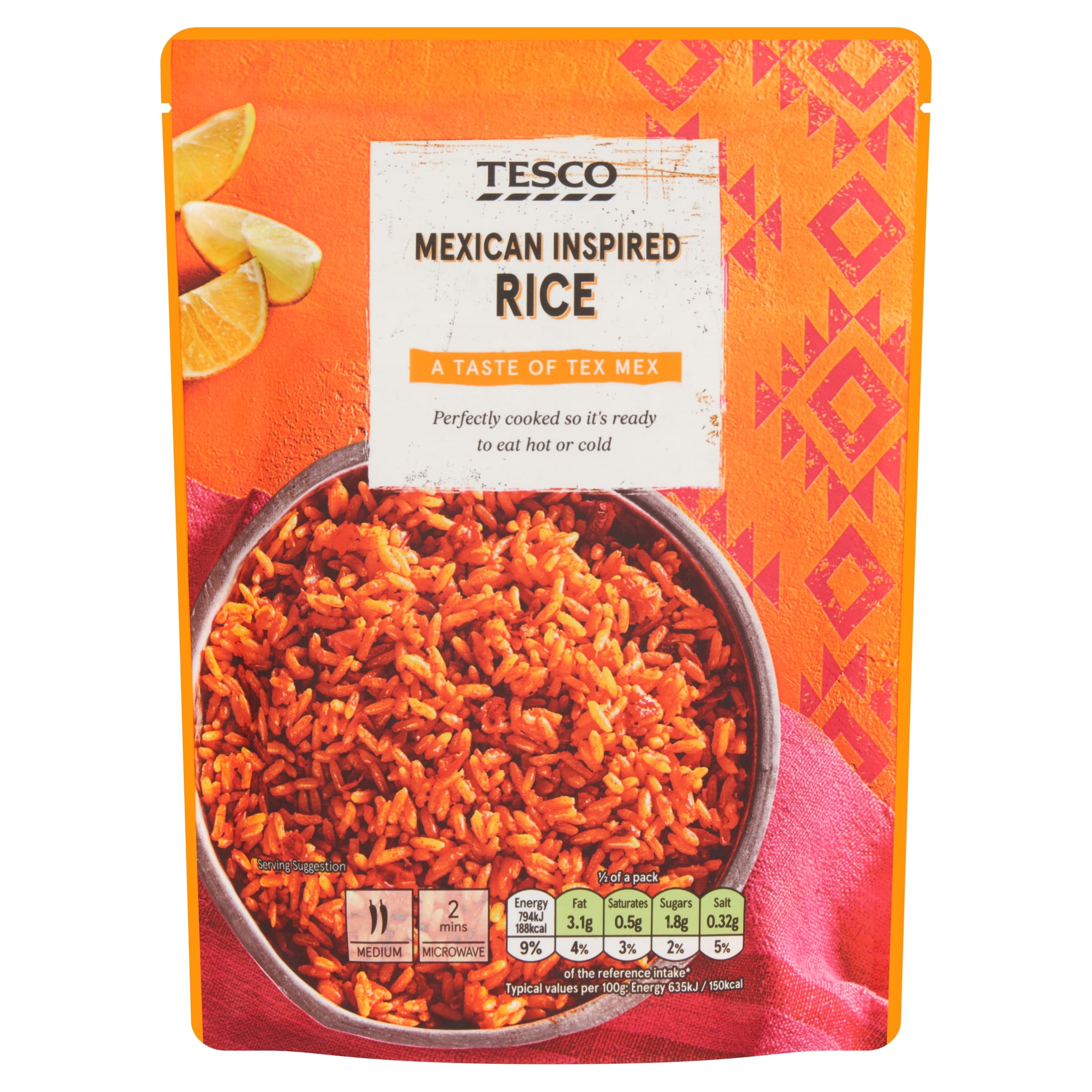 Buy Tesco Mexican Inspired Rice 250 g in Nigeria | Rice, Pasta ...