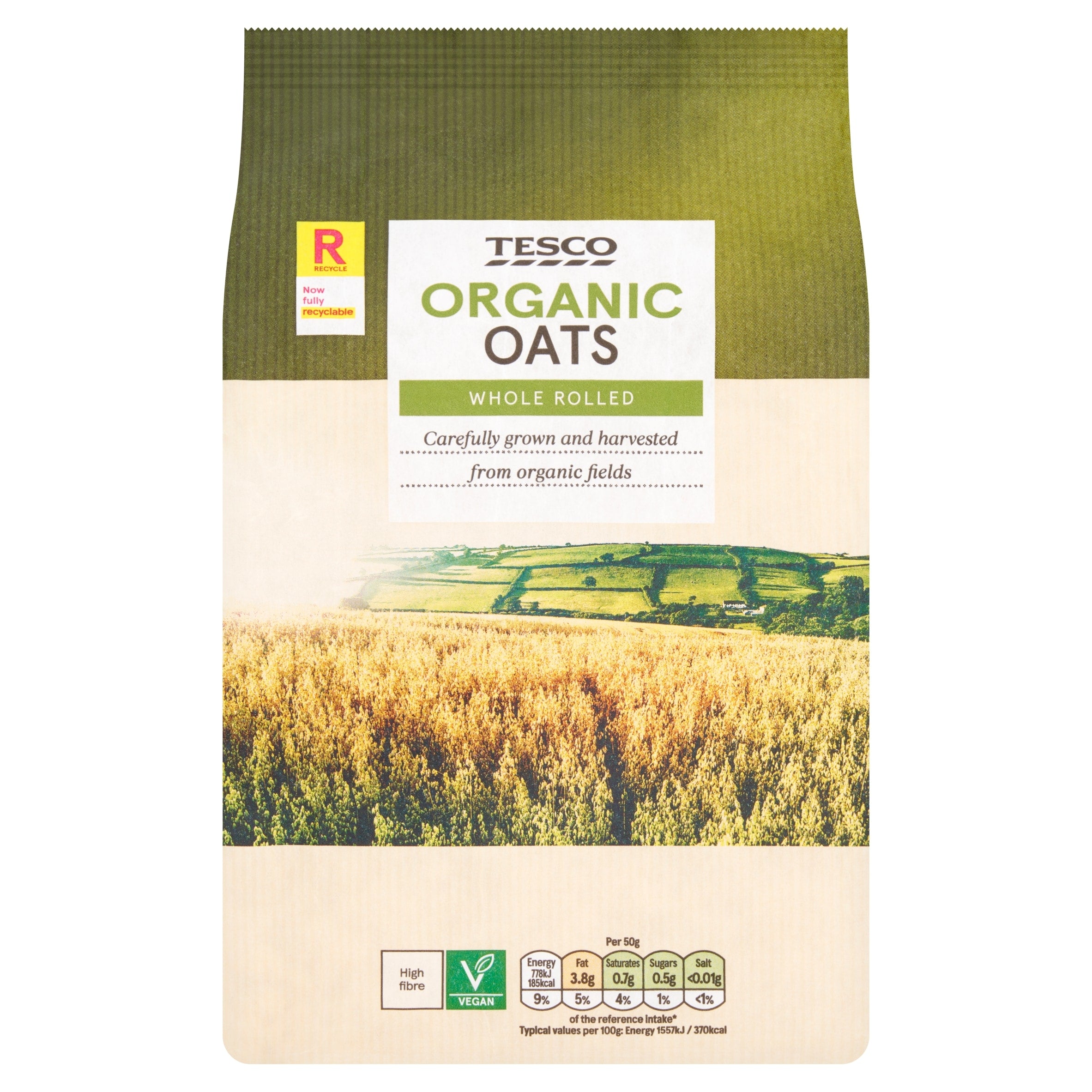 Buy Tesco Organic Oats 750 g in Nigeria | Breakfast Cereals | Supermart ...