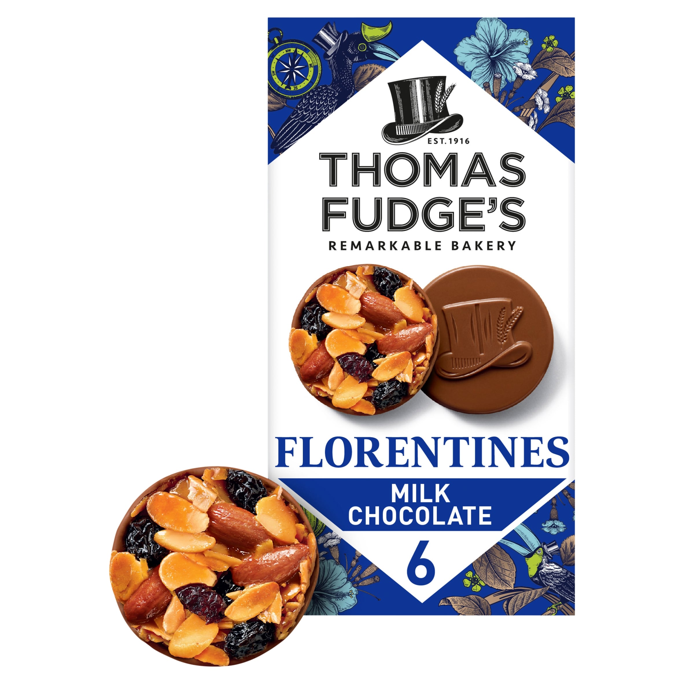 Buy Thomas Fudge's Remarkable Bakery Milk Chocolate Florentine 114 g in ...