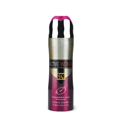 Buy Chris Adams Anti-Perspirant Deodorant Body Spray Active Woman 250 ...