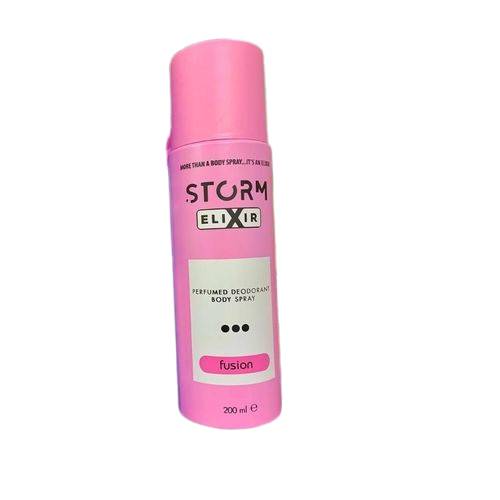 Buy Lady Storm Perfumed Deodorant Body Spray Elixir Fusion 200 ml in ...