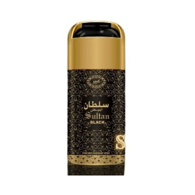 Buy Sultan Black Perfumed Deodorant Body Spray 250 ml in Nigeria ...