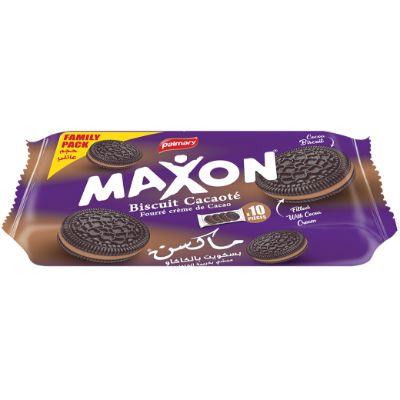 Buy Palmary Maxon Cream Filled Biscuits Cocoa 400 g in Nigeria | Biscuits & Wafers | Supermart ...