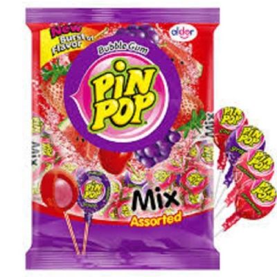 Buy Pin Pop Lollipop With Bubble Gum Assorted 672 g x48 in Nigeria ...