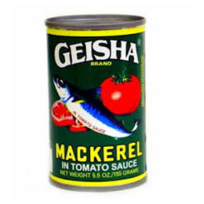 Buy Geisha Mackerel In Tomato Sauce 155 g in Nigeria | Canned Fish ...