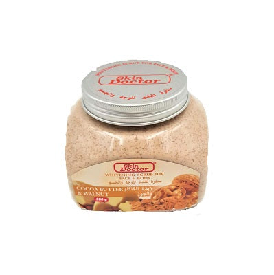 Buy Skin Doctor Whitening Scrub For Face & Body Cocoa Butter & Walnut ...