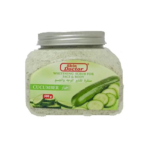Buy Skin Doctor Whitening Scrub For Face & Body Cucumber 500 g in ...