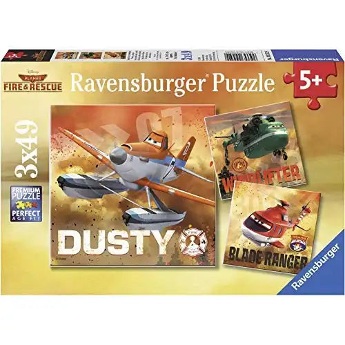 Buy Ravensburger Puzzle Planes Fire & Rescue Dusty 3 x 49 5 Years+ in ...