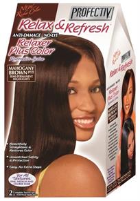 Buy Profectiv Relaxer Plus Color Restorative System Mahogany Brown in ...