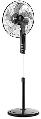 Buy Syinix Electric Standing Fan Black & Silver 16 Inches FSS16N-502 in ...