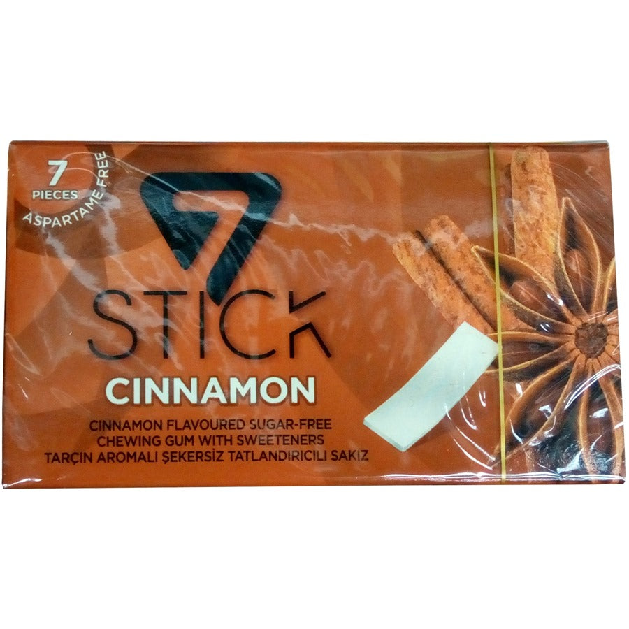 Buy Stick Chewing Gum Cinnamon Flavour With Sweetener Sugar-Free 14.5 g ...