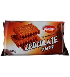 Buy CBL Munchee Chocolate Puff Biscuits 100 g in Nigeria | Biscuits ...