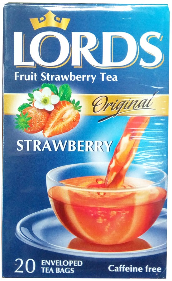 Buy Lords Fruit Strawberry Original Tea 40 g x20 in Nigeria | Tea ...