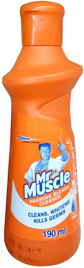 Buy Mr Muscle Foaming Bleach Cleaner Fresh 190 ml in Nigeria | Bathroom ...