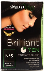 Buy Derma V10 Brilliant Ten Minute Permanent Hair Colour With Argan Oil ...