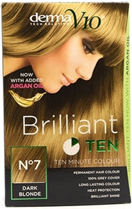 Buy Derma V10 Brilliant Ten Minute Permanent Hair Colour With Argan Oil ...