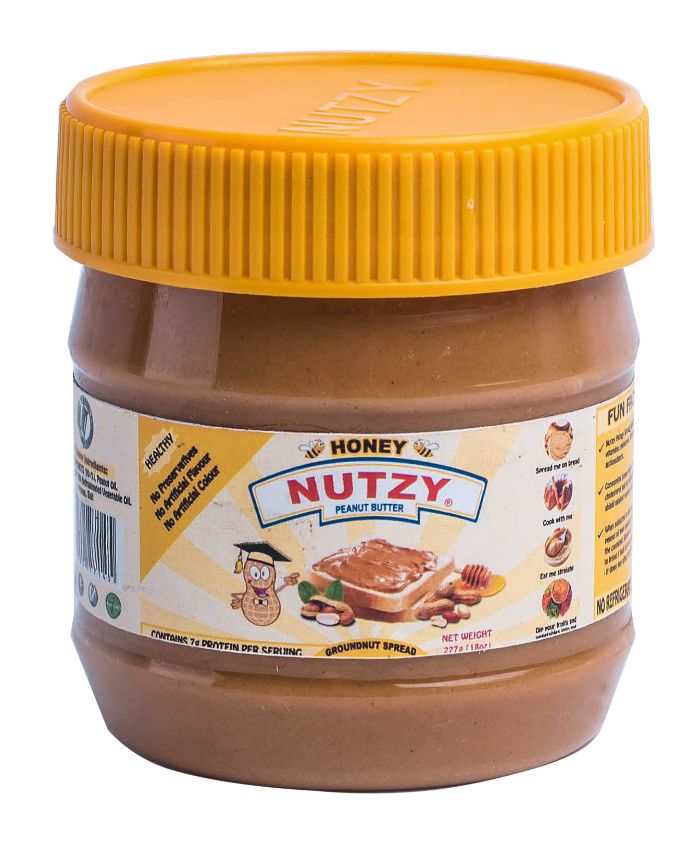Buy Nutzy Peanut Butter Honey 227 g in Nigeria | Jams & Spreads ...