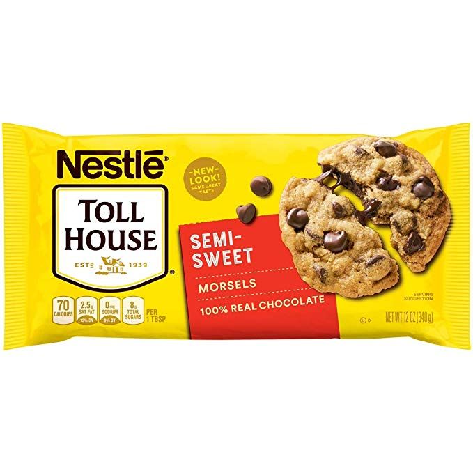 Buy Toll House Semi-Sweet Morsels 100 Percent Real Chocolate 340 g in ...