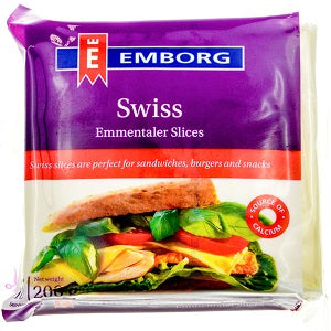 Buy Emborg Swiss Emmentaler Slices 200 g in Nigeria | Cheese ...