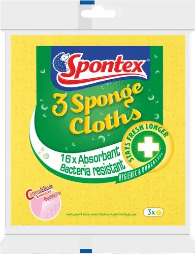 Buy Spongex Anti-Bacterial Cellulose Sponge Wipes x3 in Nigeria ...