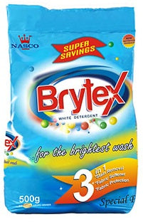 Buy Brytex 3 in 1 White Detergent 500 g in Nigeria | Laundry ...