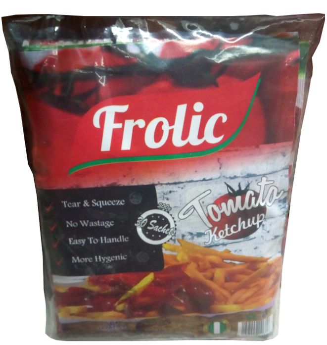 Buy Frolic Tomato Ketchup 10 g x30 in Nigeria | Table Sauces ...