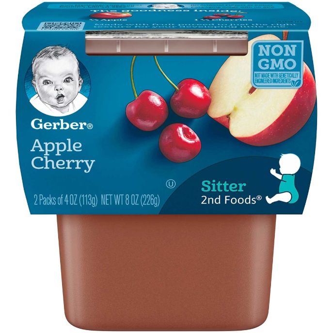 Buy Gerber Apple Cherry 113 g x2 in Nigeria | Baby Food | Supermart.ng ...