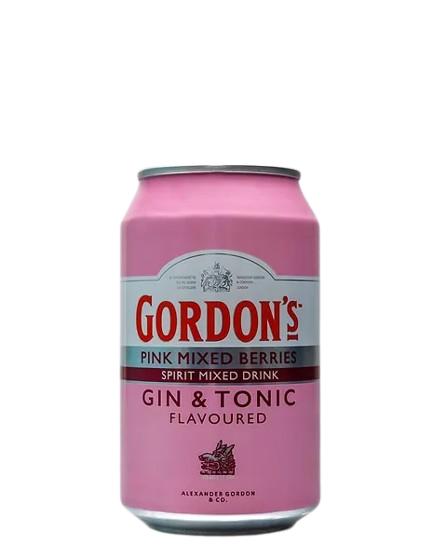 Buy Gordons Pink Mixed Berries Gin & Tonic Flavoured Drink 33 cl in ...