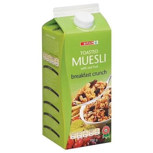 Buy Spar Muesli Breakfast Crunch 750 g in Nigeria | Breakfast Cereals ...