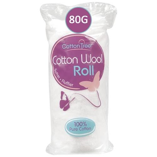 Buy Cotton Tree Cotton Wool Roll Softer & Fluffier 80 g in Nigeria ...