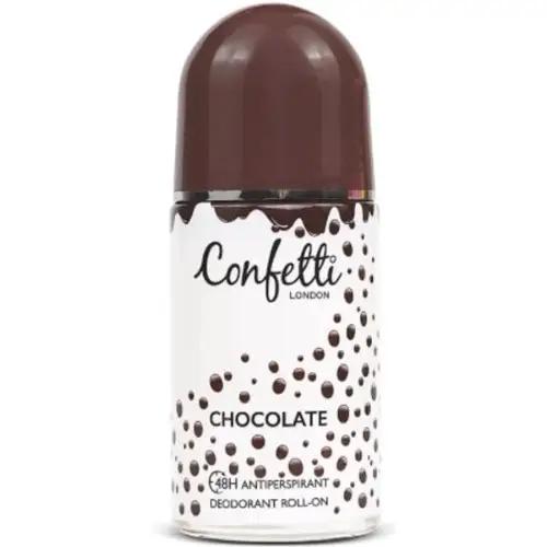 Buy Confetti London Anti-Perspirant Deodorant Roll On Chocolate 50 ml ...