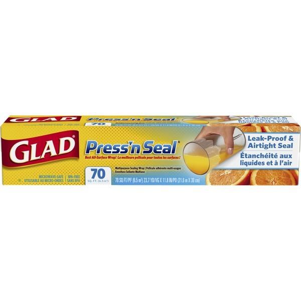 Buy Glad 3 in 1 Press N Seal Multi-Purpose Sealing Wrap 21.6 m x 30 cm ...