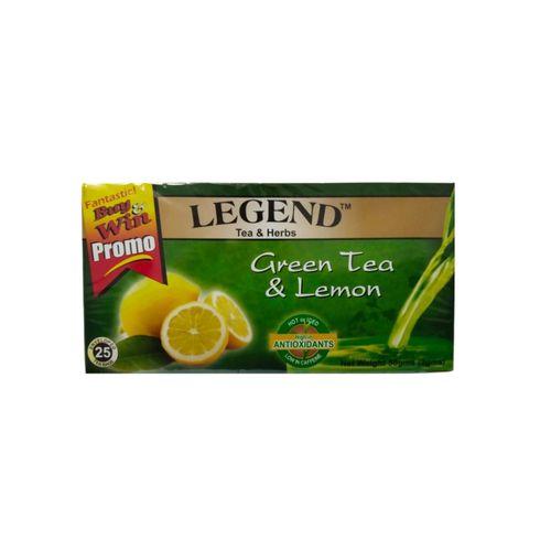 Buy Legend Green Tea & Lemon 2 g x25 in Nigeria | Tea | Supermart.ng ...