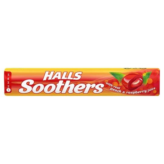 Buy Halls Soothers Real Peach & Raspberry Juice 45 g in Nigeria ...