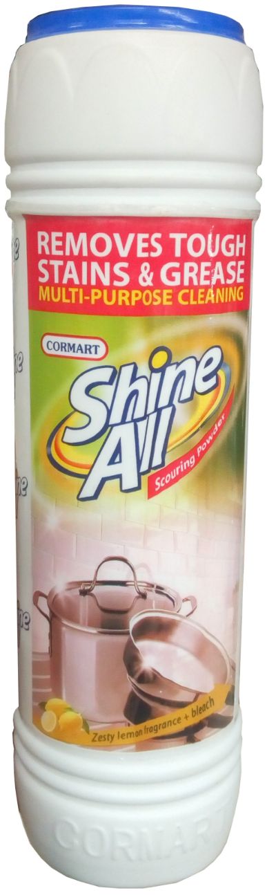 Buy Cormart Shine All Scouring Powder Zesty Lemon Fragrance With Bleach ...