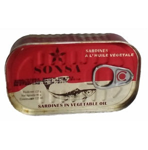 Buy Sonsa Sardines In Vegetable Oil 125 g in Nigeria | Canned Fish ...